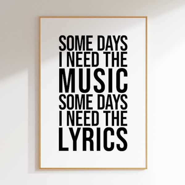 Black and White Music Prints - Etsy