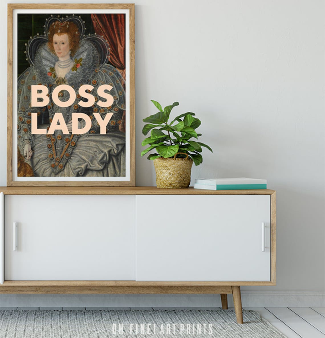 Boss Lady Print, Printable Wall Art, Downloadable Mother's Day Art ...