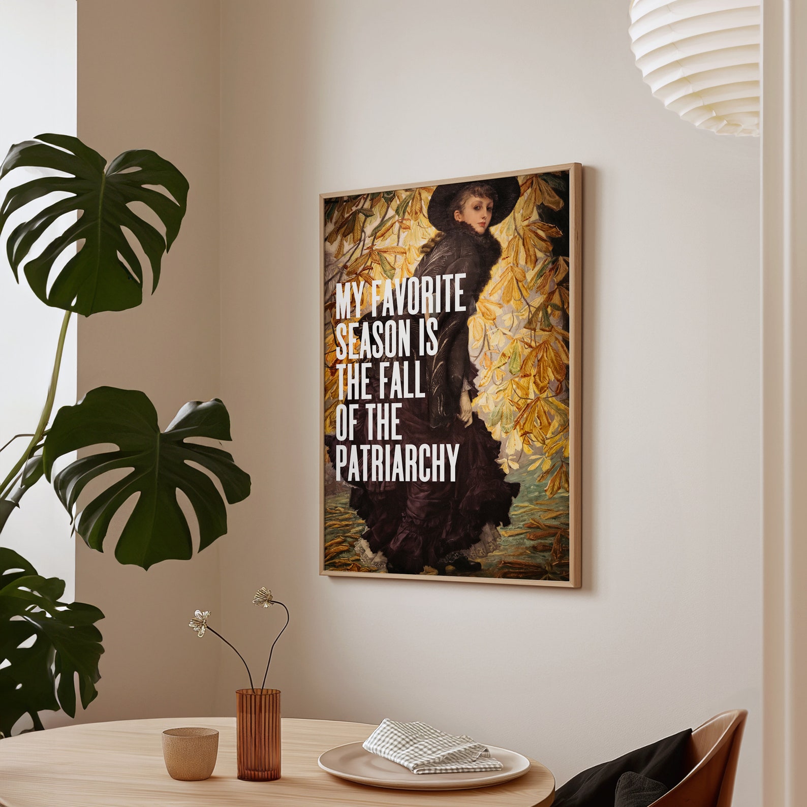 Printable Fall of the Patriarchy Quote Print, Feminist Art, Feminist ...