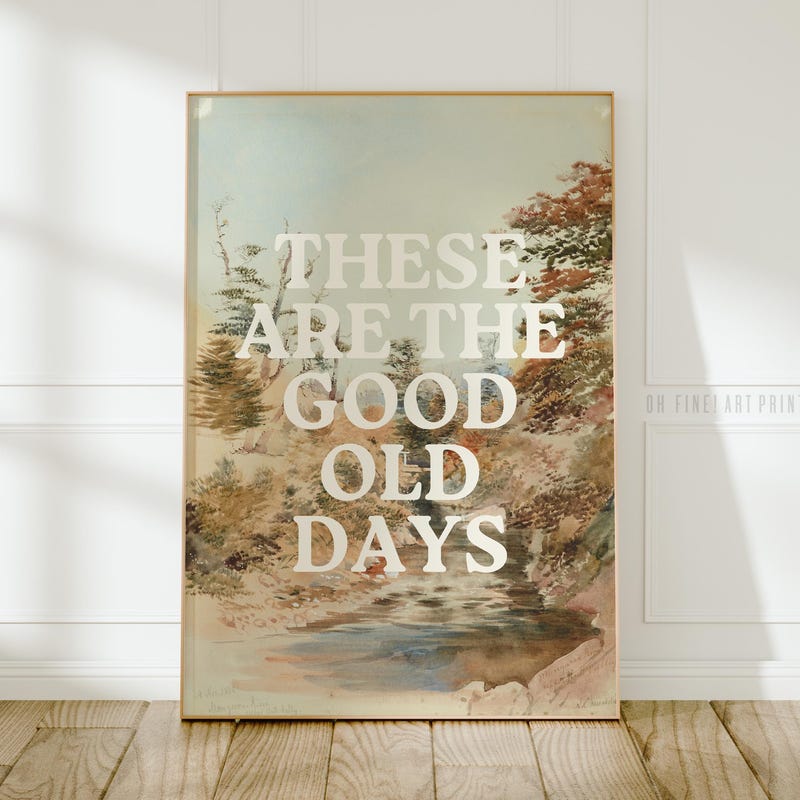 Good Old Days - Etsy