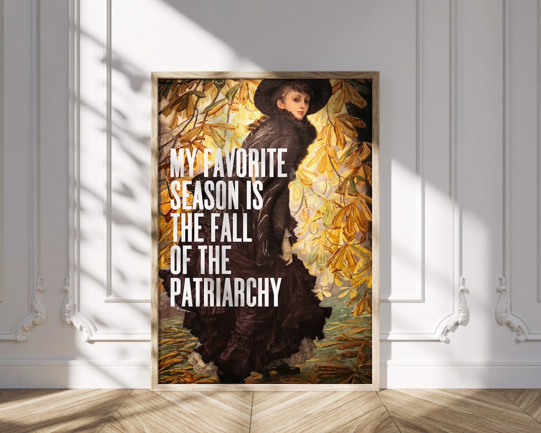 Printable Fall of the Patriarchy Quote Print, Feminist Art, Feminist ...