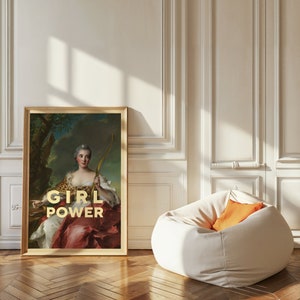 Girl Power Poster, Printable Wall Art, Feminist Print, Printable Quotes ...