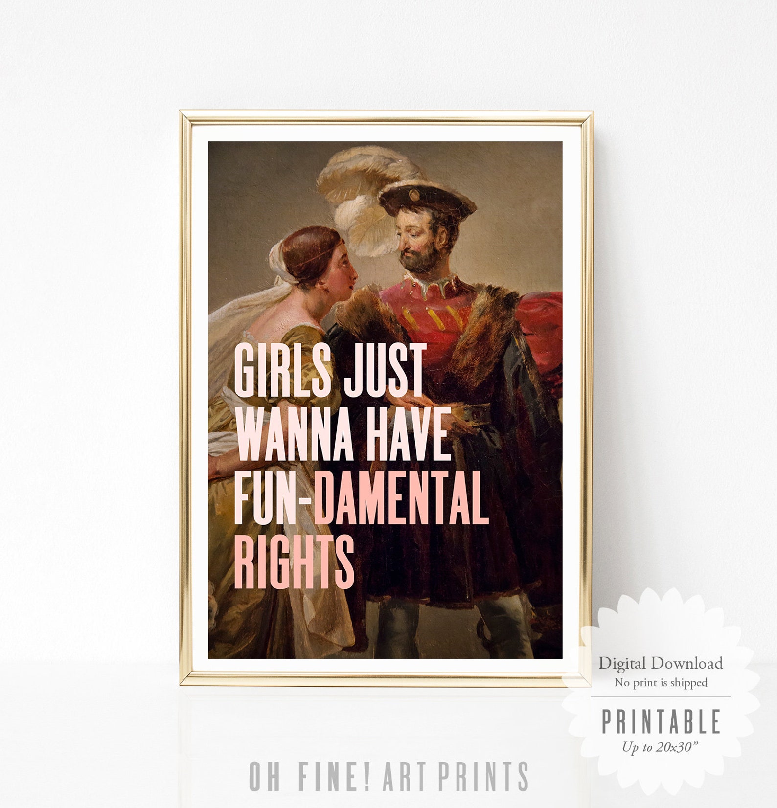 Feminist Art Printable Quotes Feminist Poster Printable - Etsy
