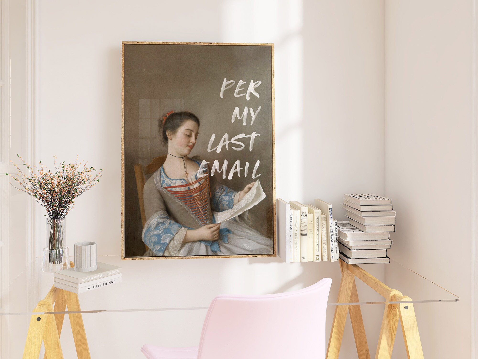 Funny Office Decor for Women, per My Last Email PRINTABLE Wall Art ...