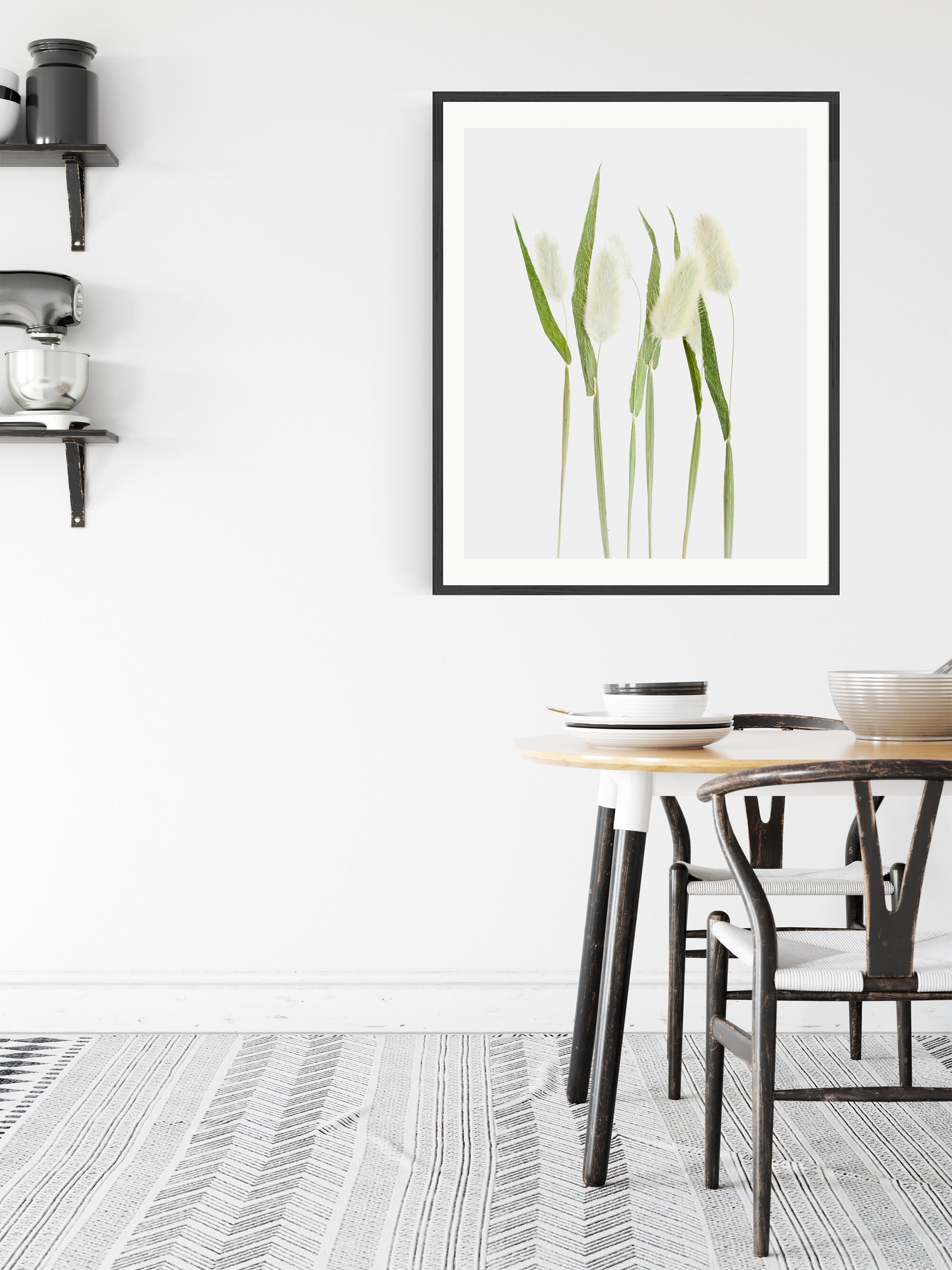 Botanical Wall Art Modern Farmhouse Decor Rustic Pressed | Etsy