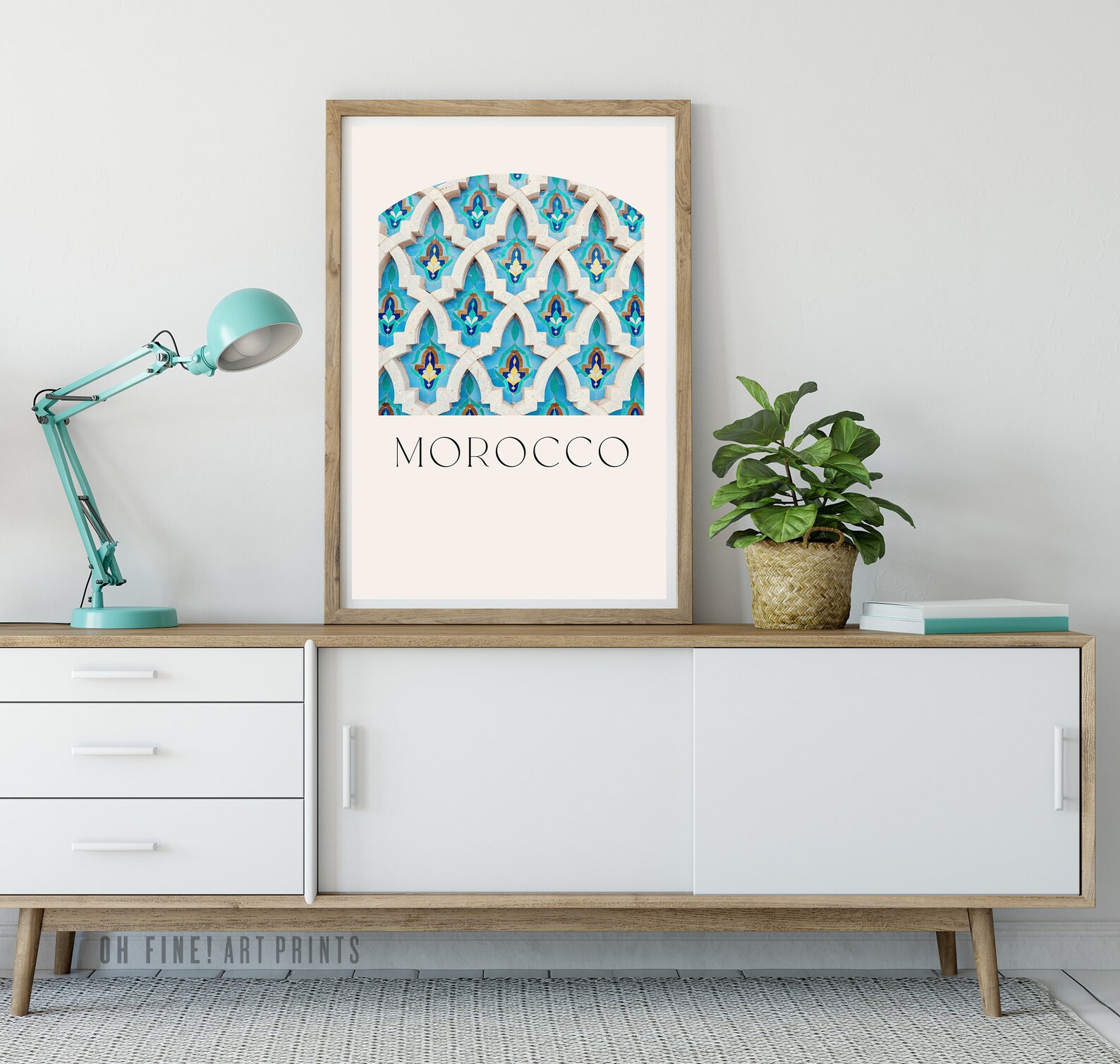 Morocco Print Digital Print Travel Poster Printable Wall - Etsy