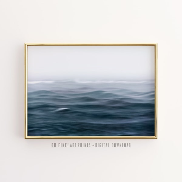Large Ocean Print - Etsy