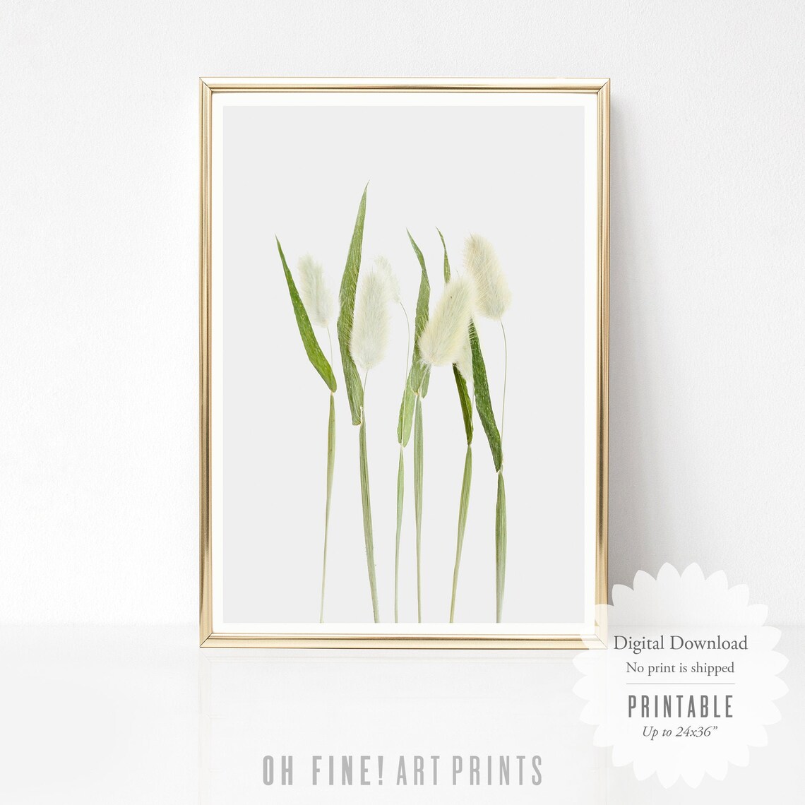 Botanical Wall Art Modern Farmhouse Decor Rustic Pressed | Etsy