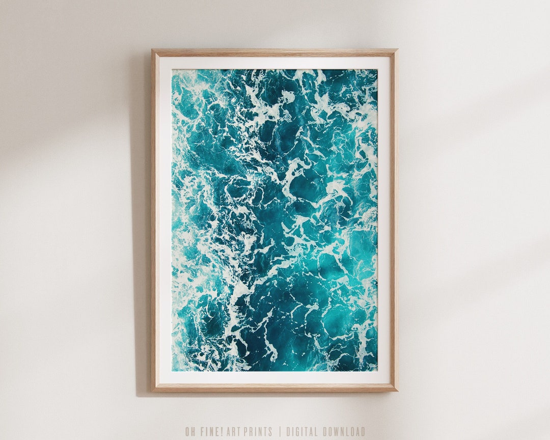 Ocean Wall Art Prints, Nature Print, Ocean Print, PRINTABLE Art, Modern ...