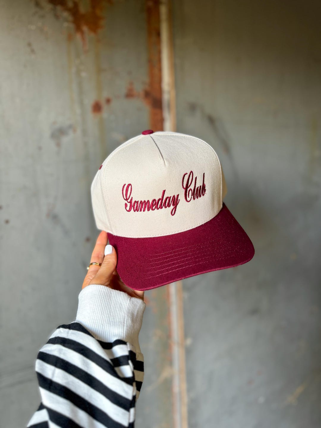 Gameday Club Embroidered Trucker Hat - Etsy