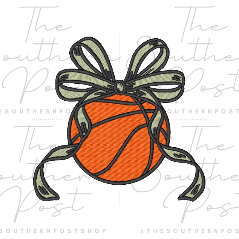 Basketball Bows Pes - Etsy