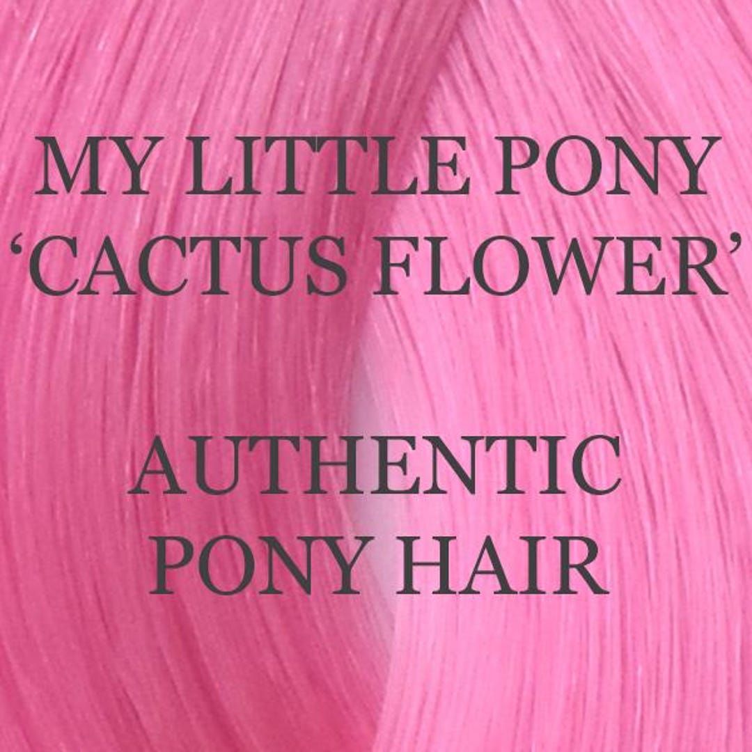 My Little Pony "cactus Flower" Nylon "filo" Doll Hair From the Original ...