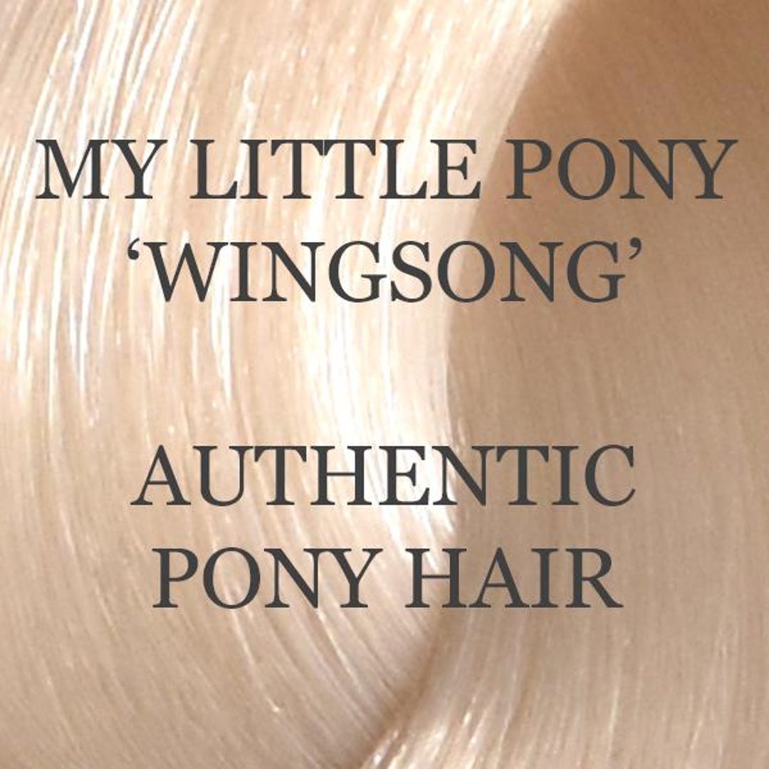 My Little Pony "wingsong" Nylon "filo" Doll Hair From the Original ...