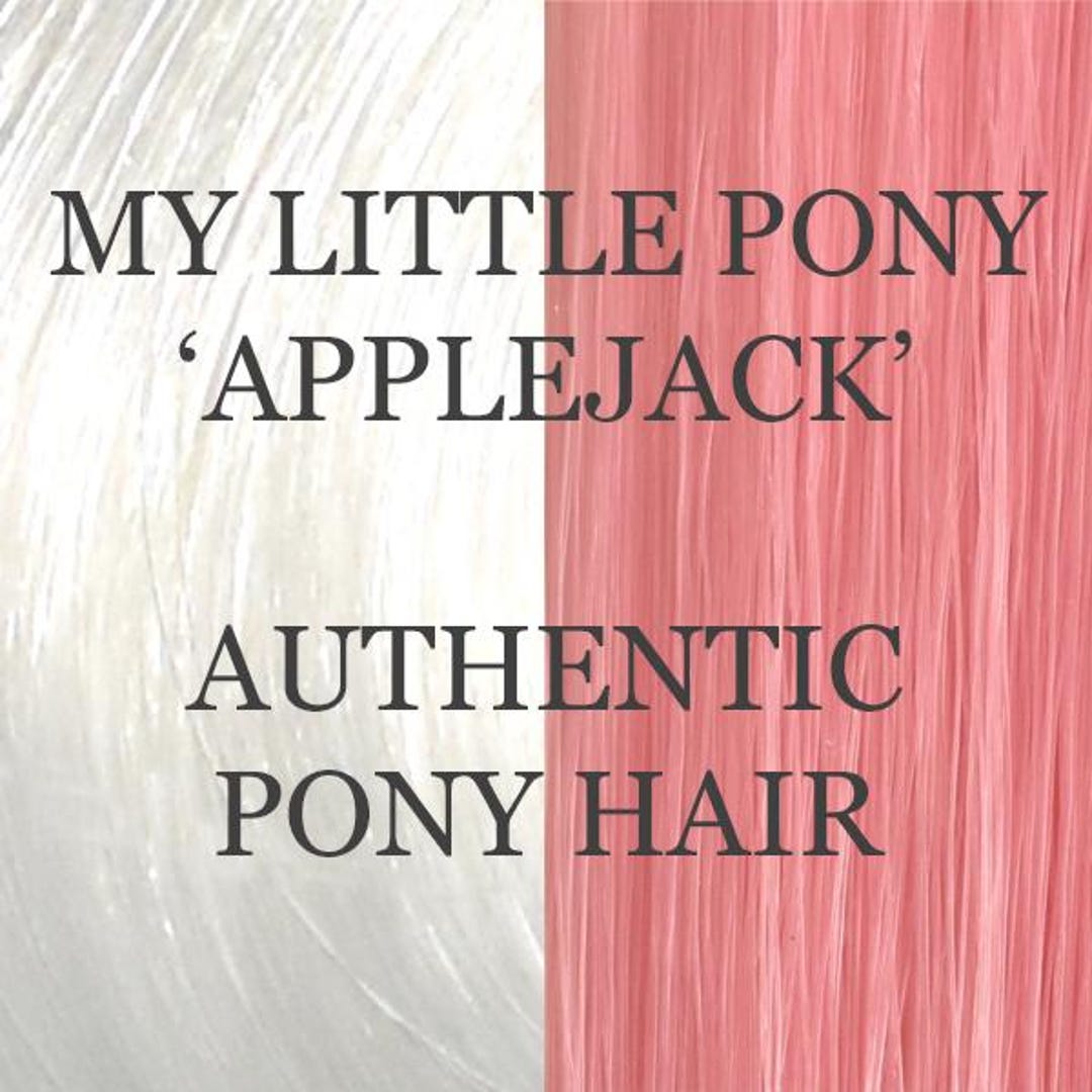 My Little Pony "applejack" Nylon "filo" Doll Hair From the Original ...