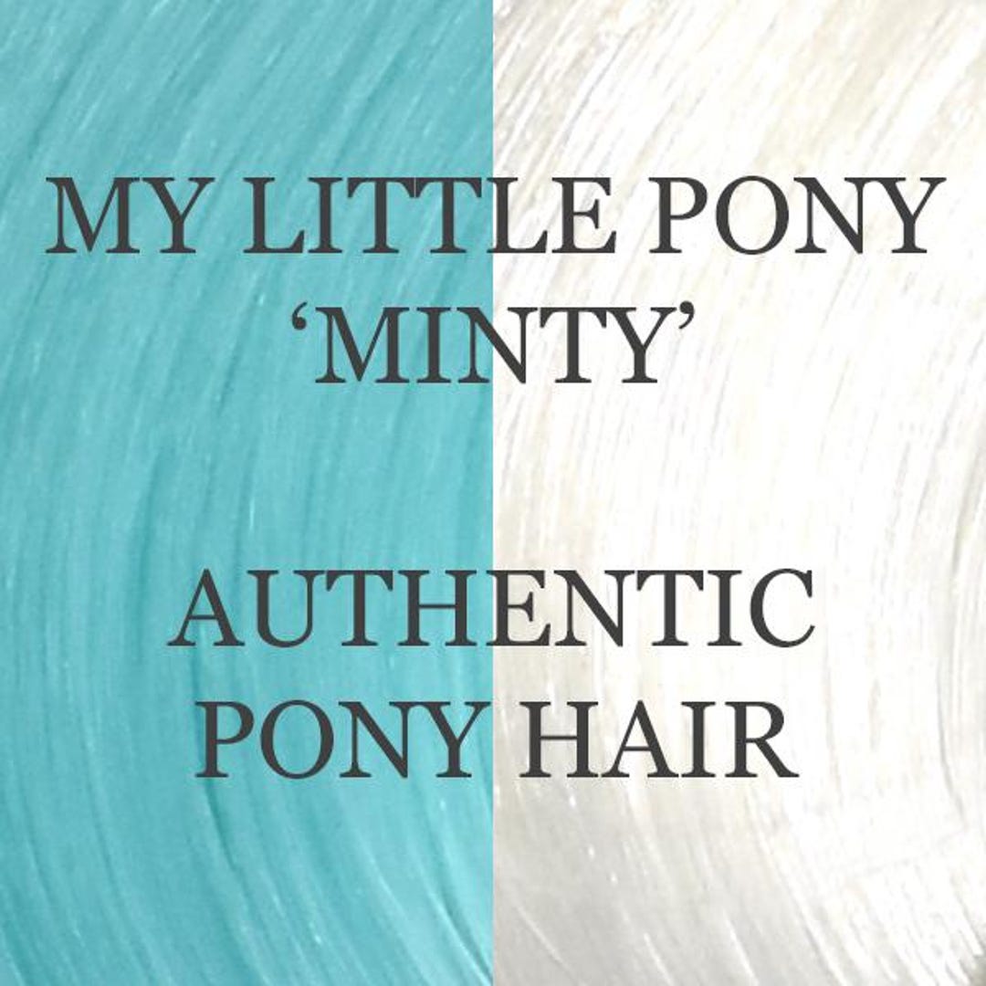 My Little Pony "minty" Nylon "filo" Doll Hair From the Original Italian ...
