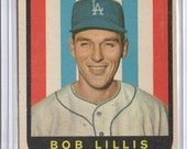 BOB LILLIS RC 1959 Topps 133 Baseball Card Los Angeles - Etsy