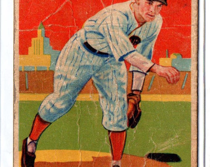 TOMMY BRIDGES 1934 National Chicle Diamond Stars #5 Baseball Card ...