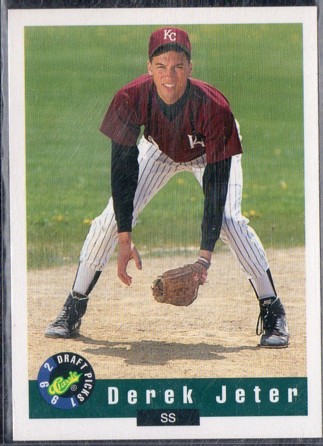 DEREK JETER 1992 Classic Draft Picks #6 Baseball Card - New York ...