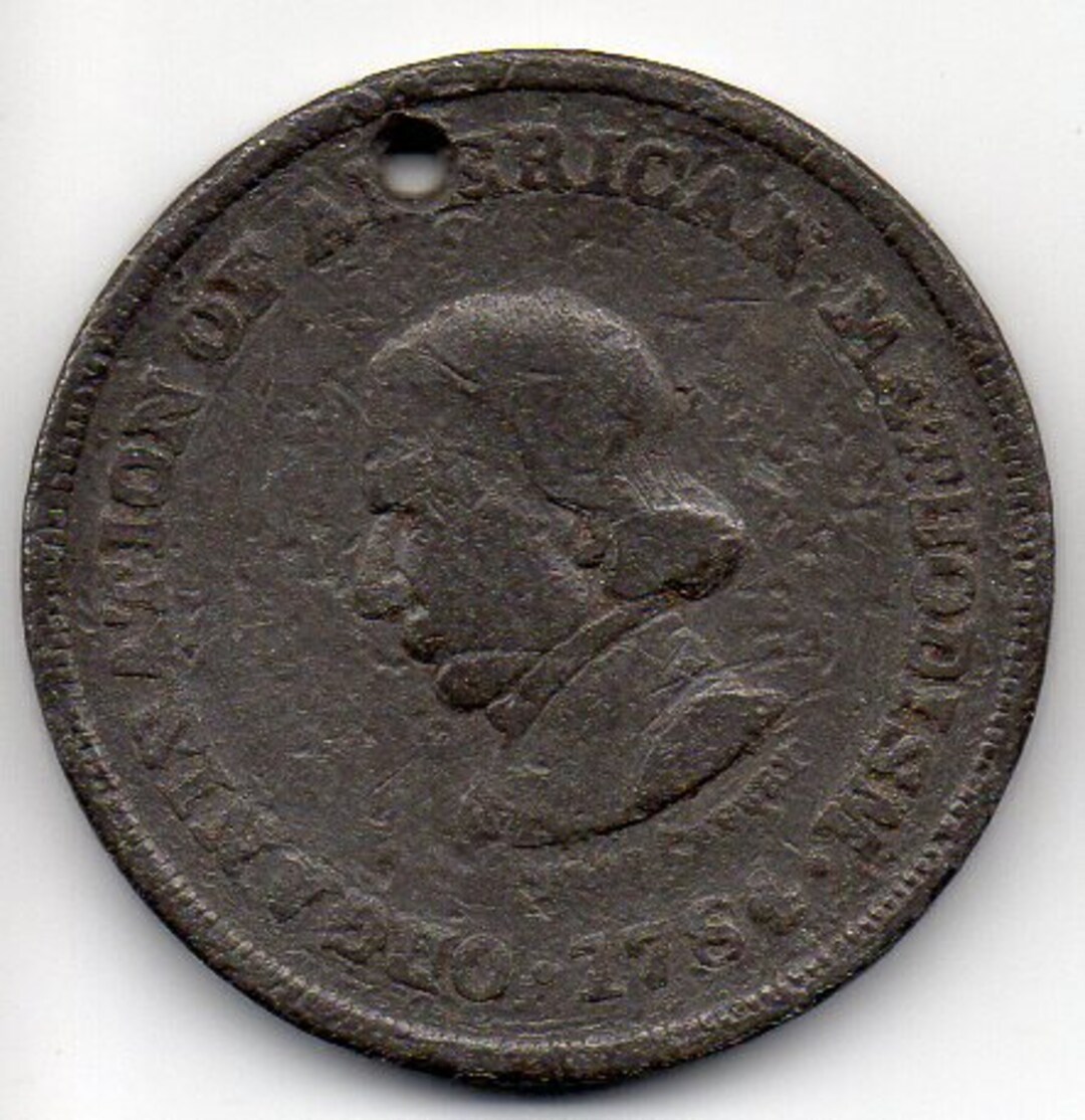 1884 Methodist Episcopal Church South Centenary Medal Token - Etsy