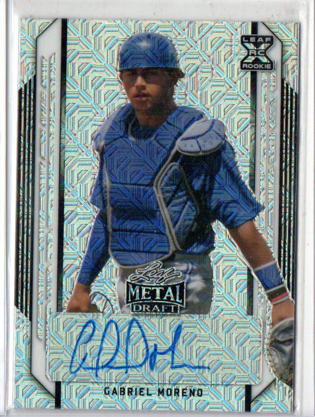 GABRIEL MORENO 2021 Leaf Metal Autograph Baseball Card - Toronto Blue ...
