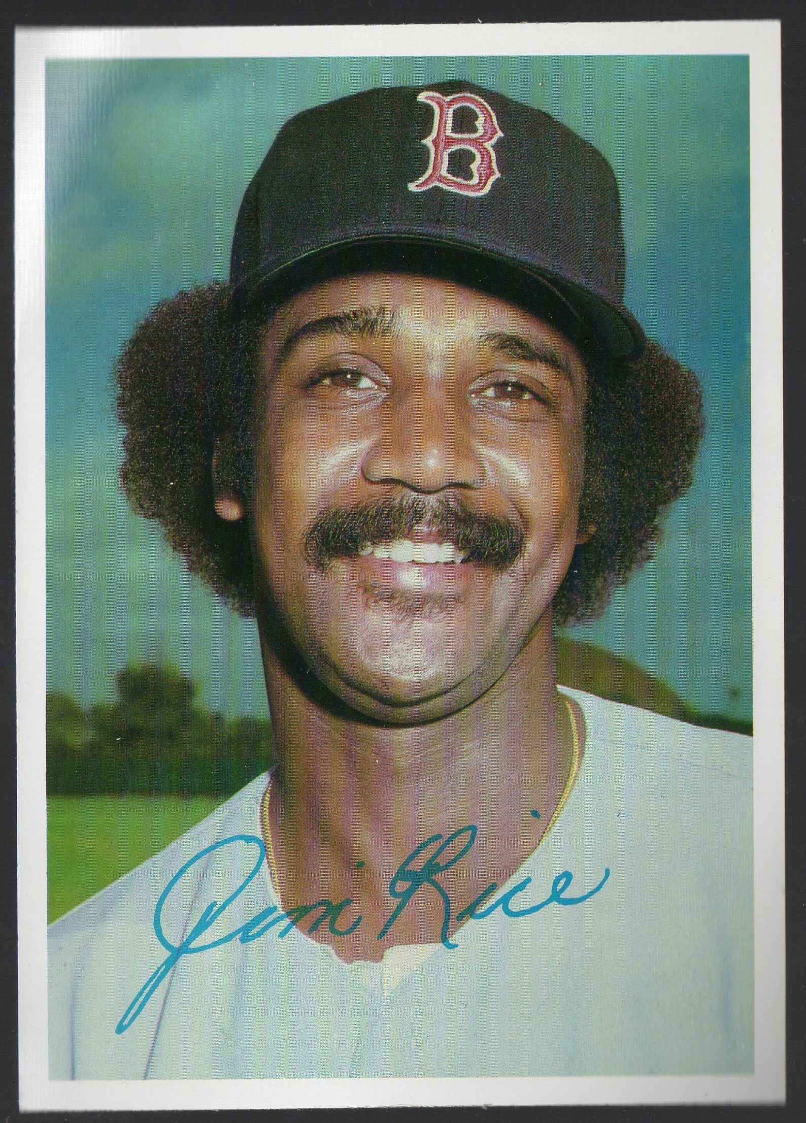 JIM RICE 1981 Topps 5x7 Baseball Card Boston Red Sox - Etsy