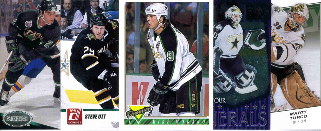MINNESOTA/DALLAS North STARS Hockey Team Lot - 150 Assorted Cards - Etsy