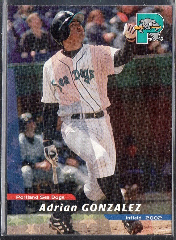 Adrian Gonzalez Dodgers Card