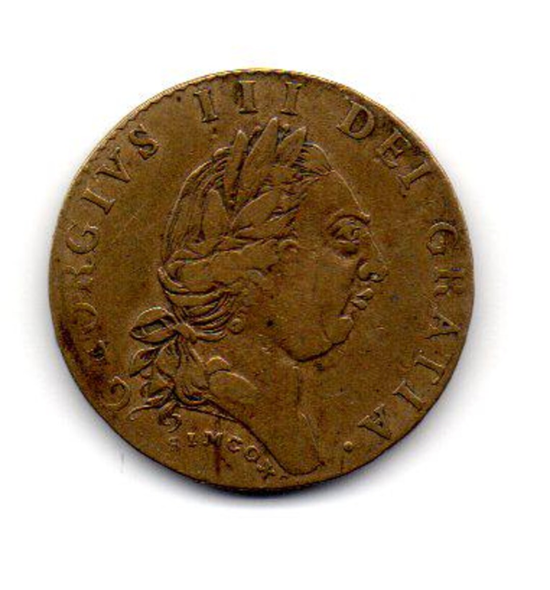 KING GEORGE III 1793 Great Britain Gaming Token Coin - Etsy