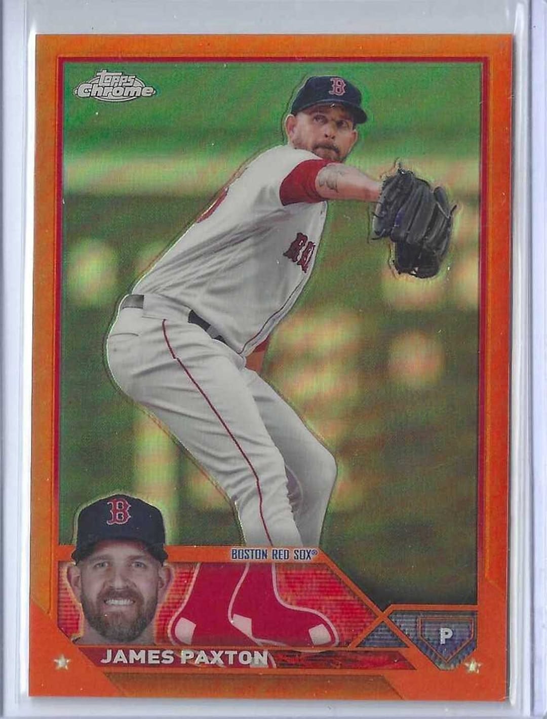 JAMES PAXTON 2023 Topps Chrome Update #83 Orange Refractor Parallel ...