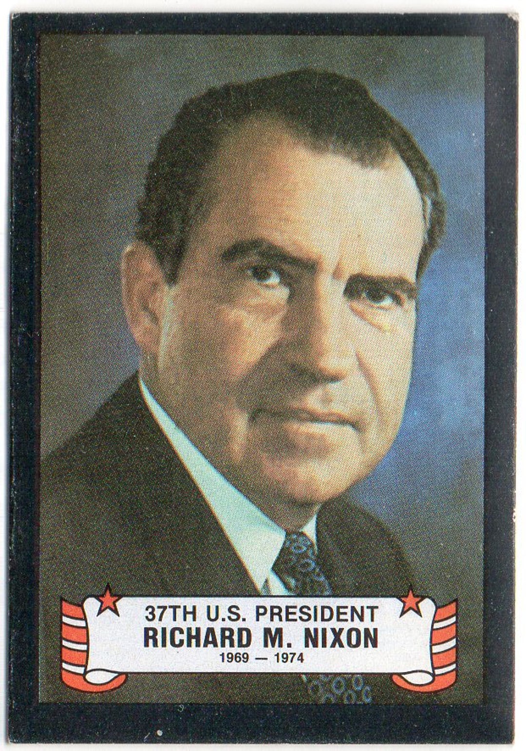 RICHARD NIXON 1980 Kellogg's Presidents #36 Collectible Card - Etsy