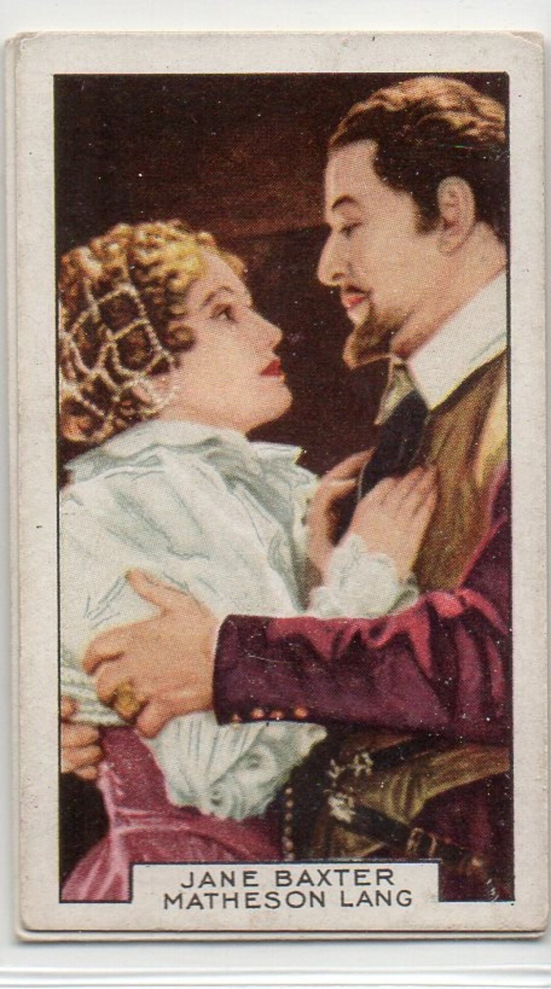 DRAKES OF ENGLAND W/jane Baxter & Matheson Lang 1935 Gallaher Film ...