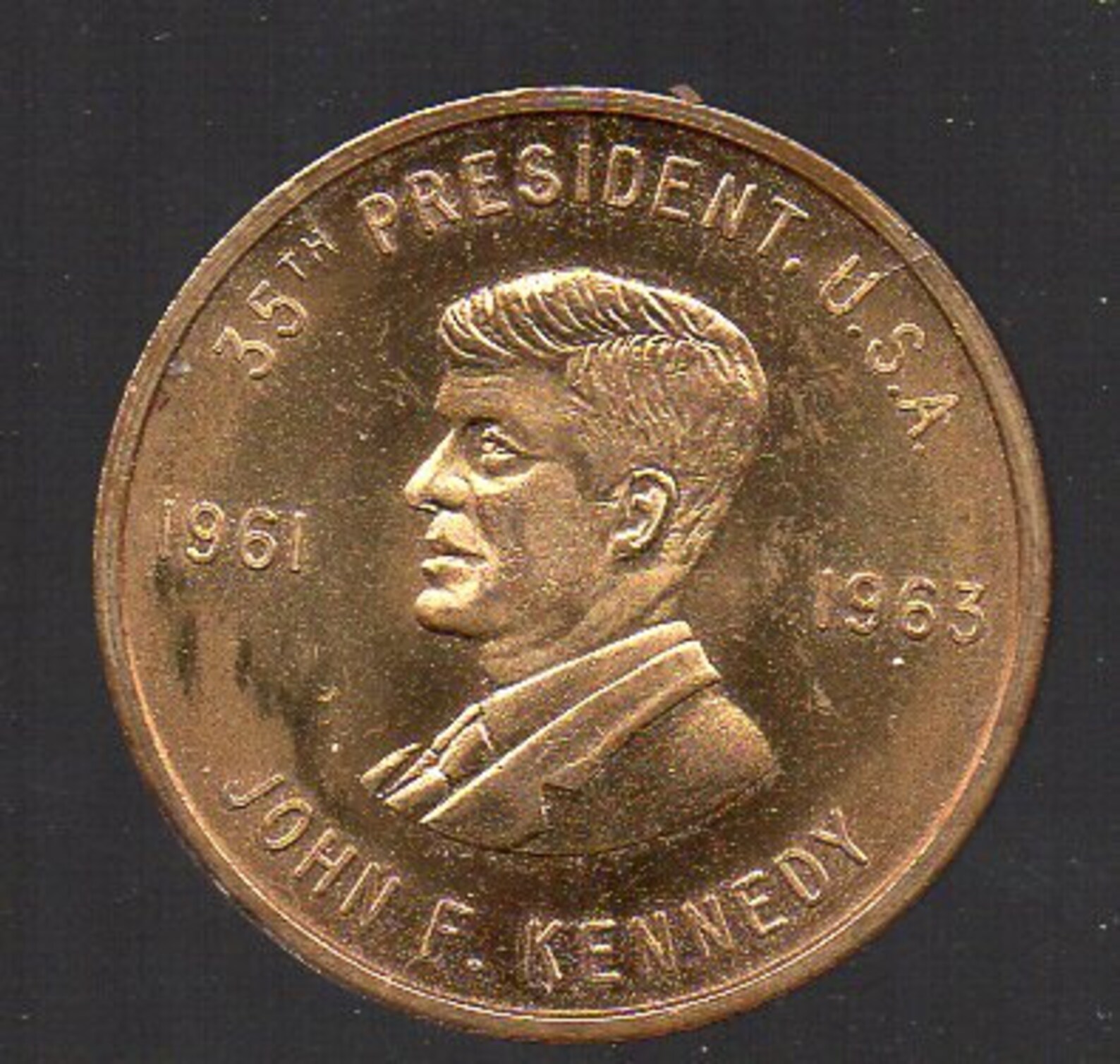 JOHN F KENNEDY/GEORGE Washington C.1960's Coin Token - Etsy