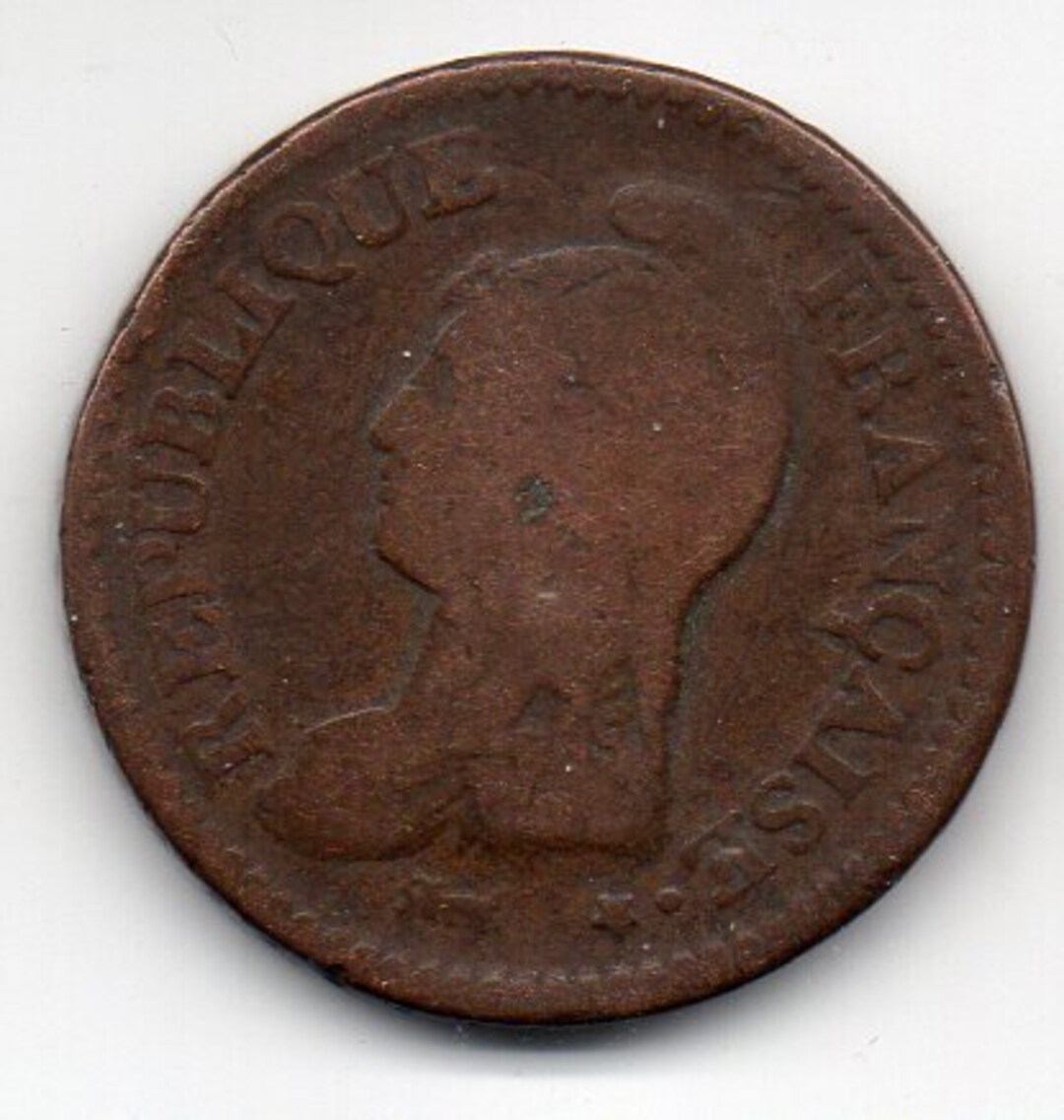 1790's France Decimes Coin L'an 8 A French - Etsy