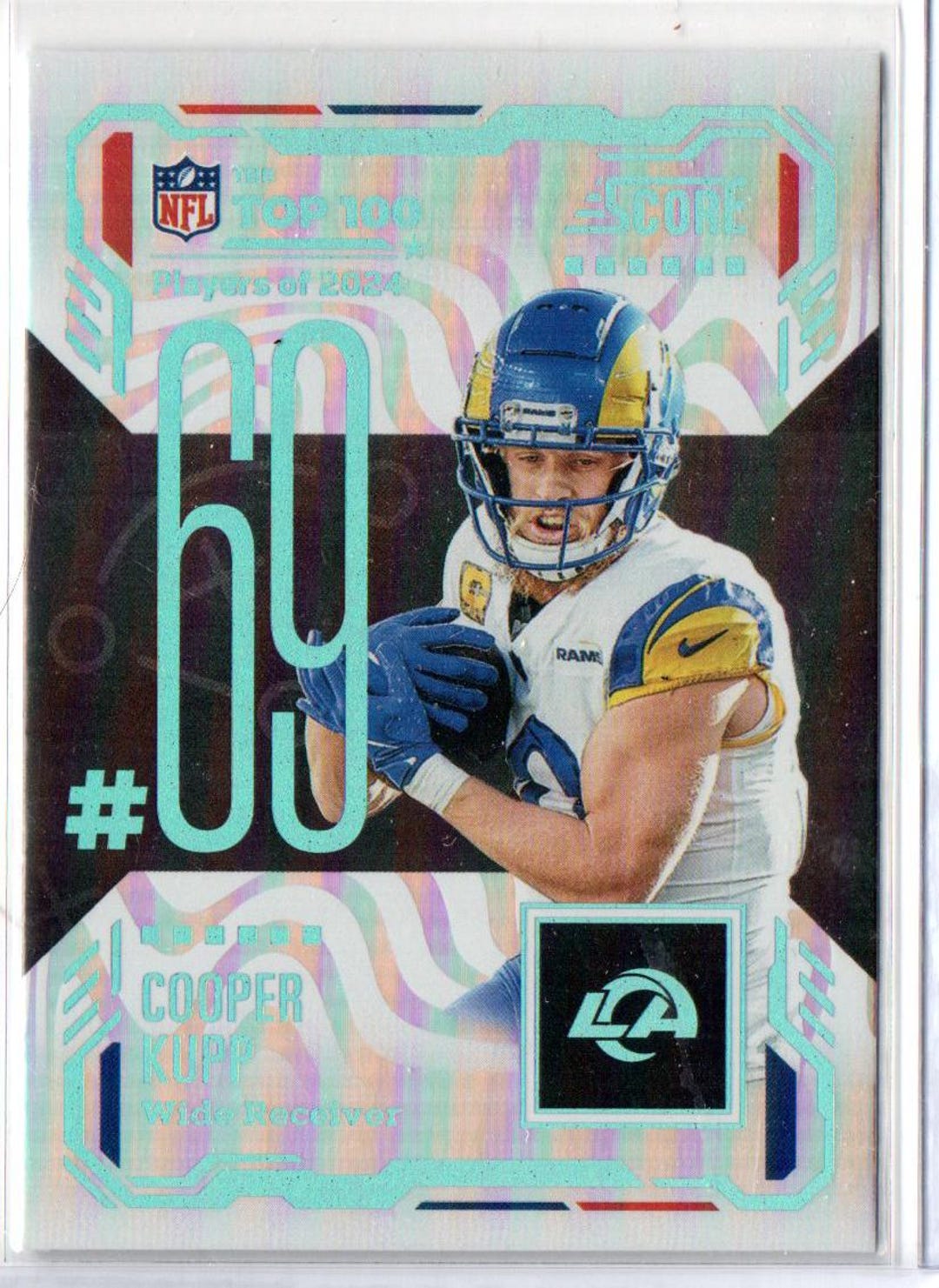 COOPER KUPP 2025 Score Top 100 Players #69 Football Card - Los Angeles ...