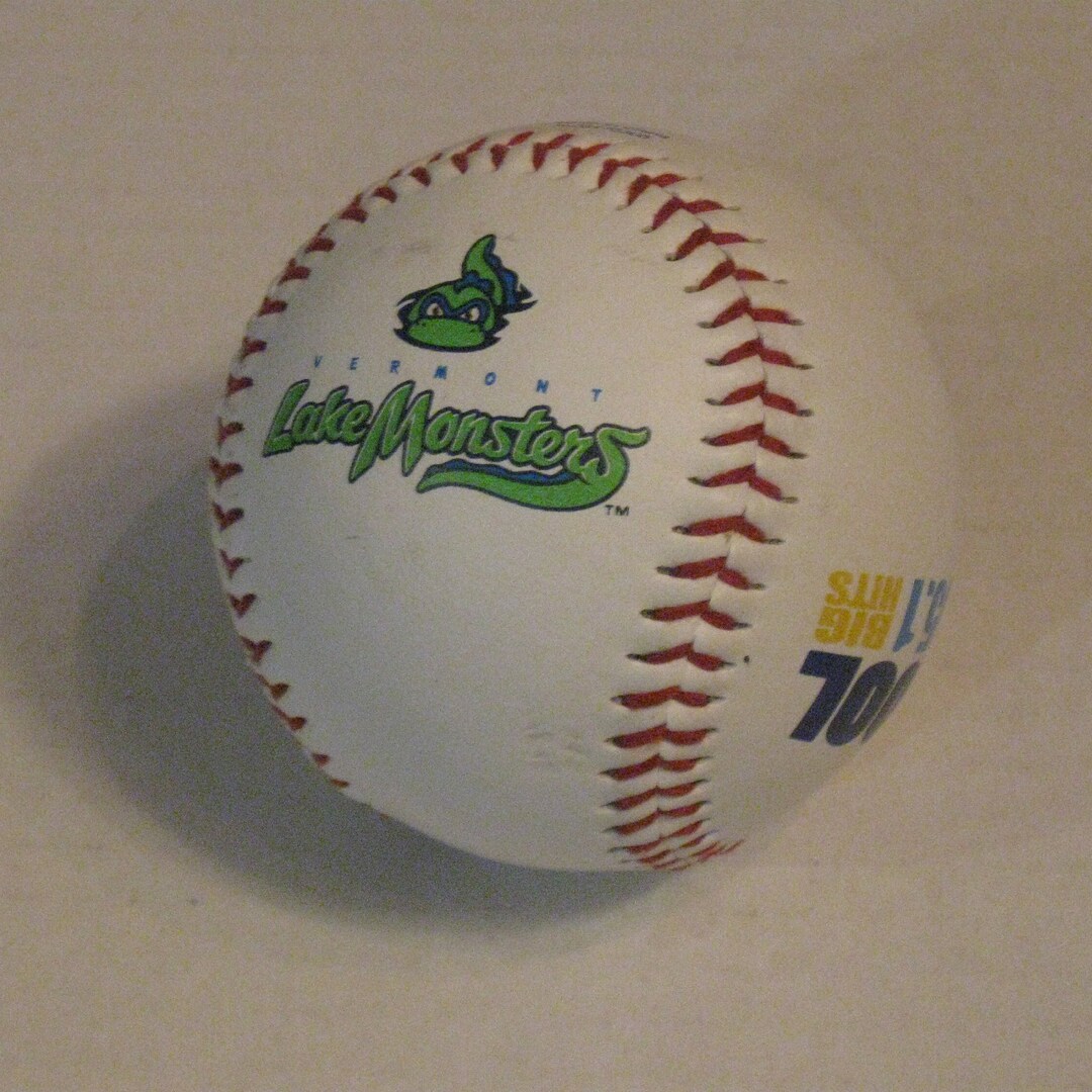 VERMONT LAKE MONSTERS Souvenir Commemorative Baseball - Etsy