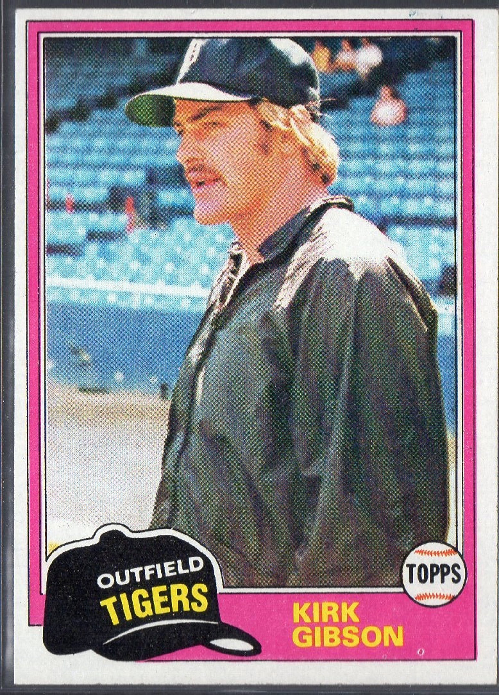 KIRK GIBSON RC 1981 Topps 315 Baseball Card Detroit Tigers | Etsy