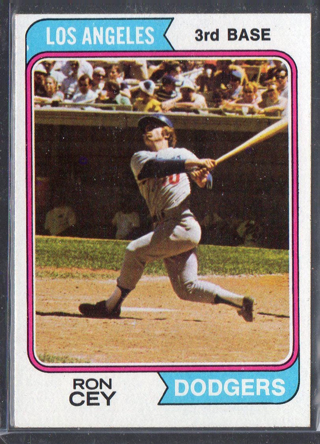 RON CEY 1974 Topps #315 Baseball Card - Los Angeles Dodgers - Etsy