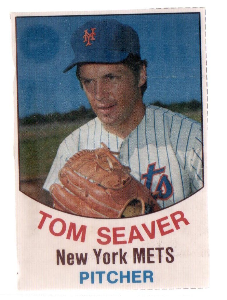TOM SEAVER 1977 Hostess #7 Baseball Card - New York Mets - Etsy