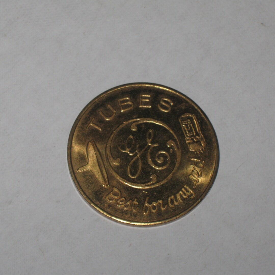 GENERAL ELECTRIC C.1960's Gold Rush Coin Token - Etsy
