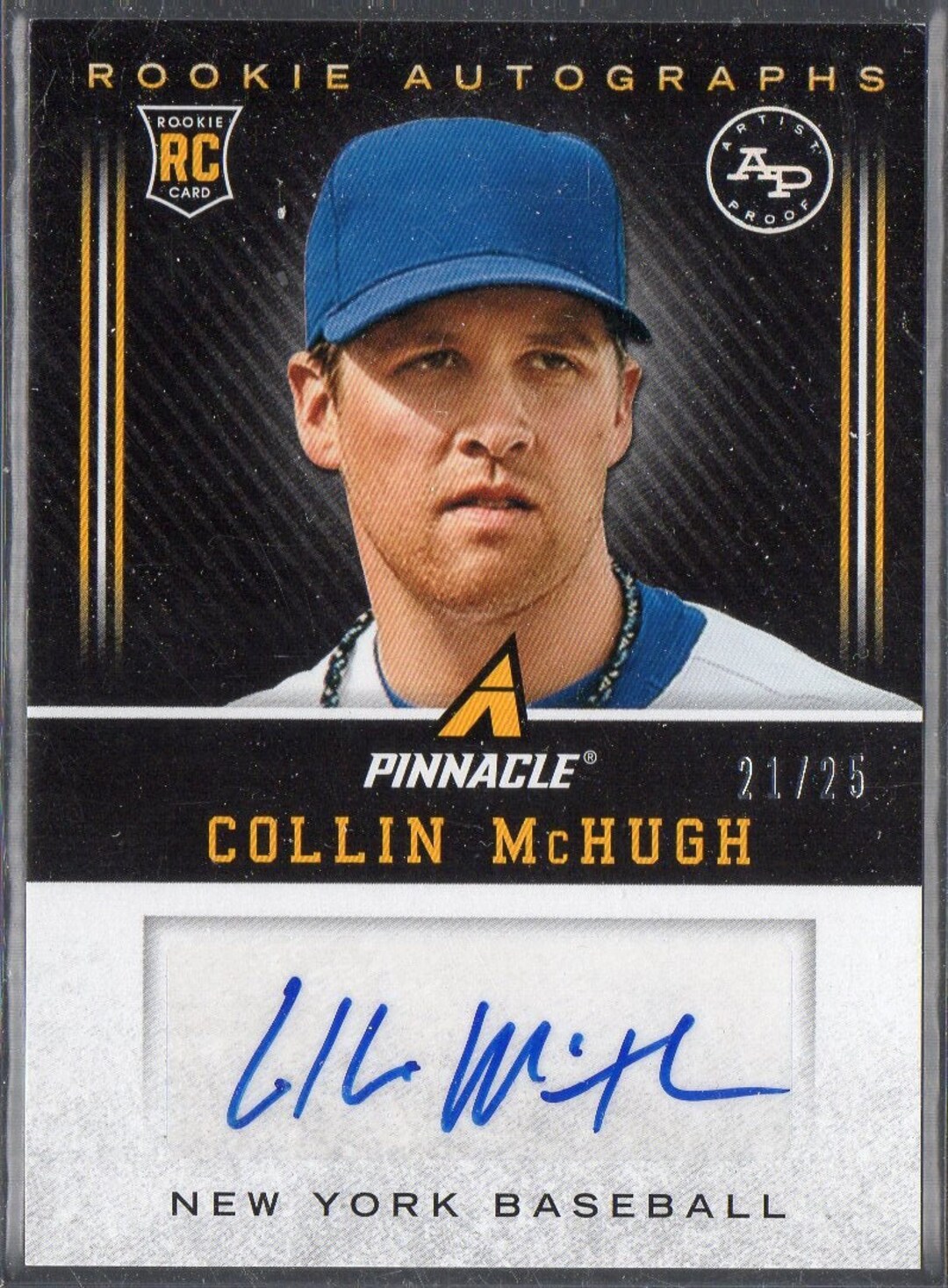 COLLIN Mchugh 2013 Pinnacle Rookie Autograph Baseball Card #/25 - New ...