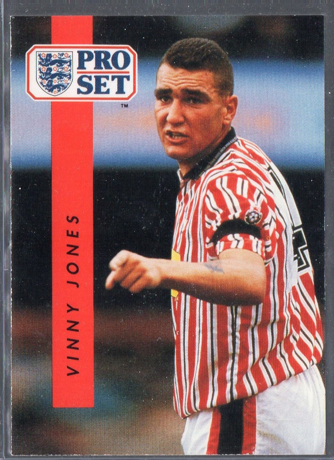 VINNIE JONES 1990 Pro Set #194 Soccer Card - Sheffield United - Etsy