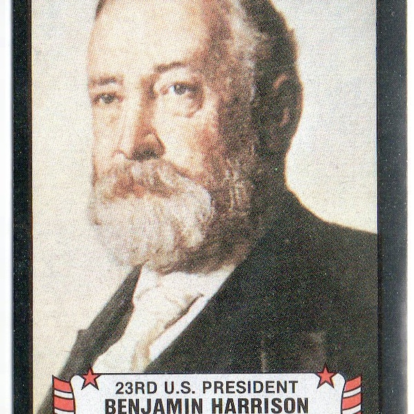 Benjamin Harrison - Etsy