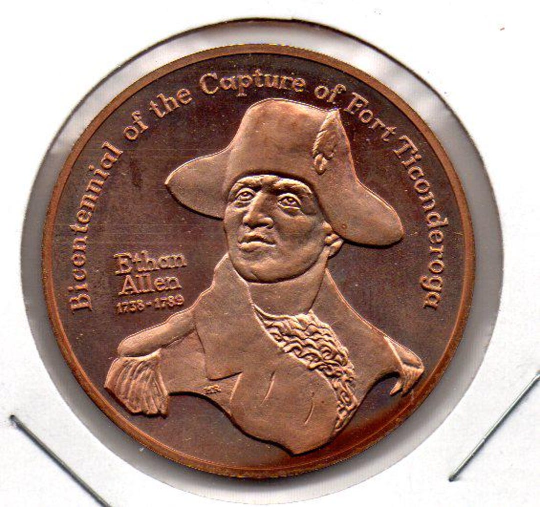 ETHAN ALLEN C.1980's American Revolution Token Coin - Etsy