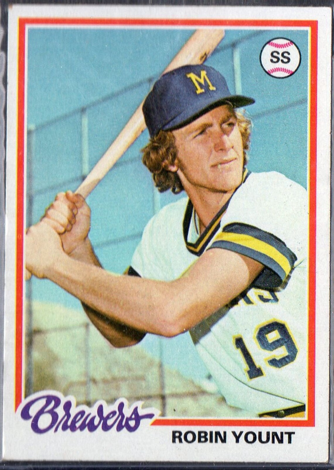 ROBIN YOUNT 1978 Topps 173 Baseball Card Milwaukee Brewers | Etsy
