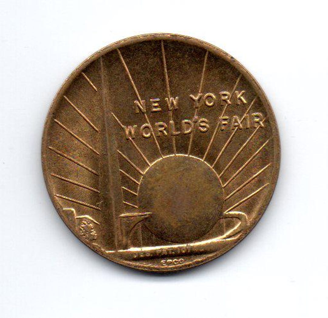 1939 New York World's Fair George Washington Anniversary Coin Token (no ...