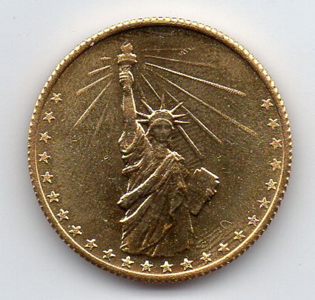 Statue of Liberty 1986 Centennial Anniversary Token Coin - Etsy