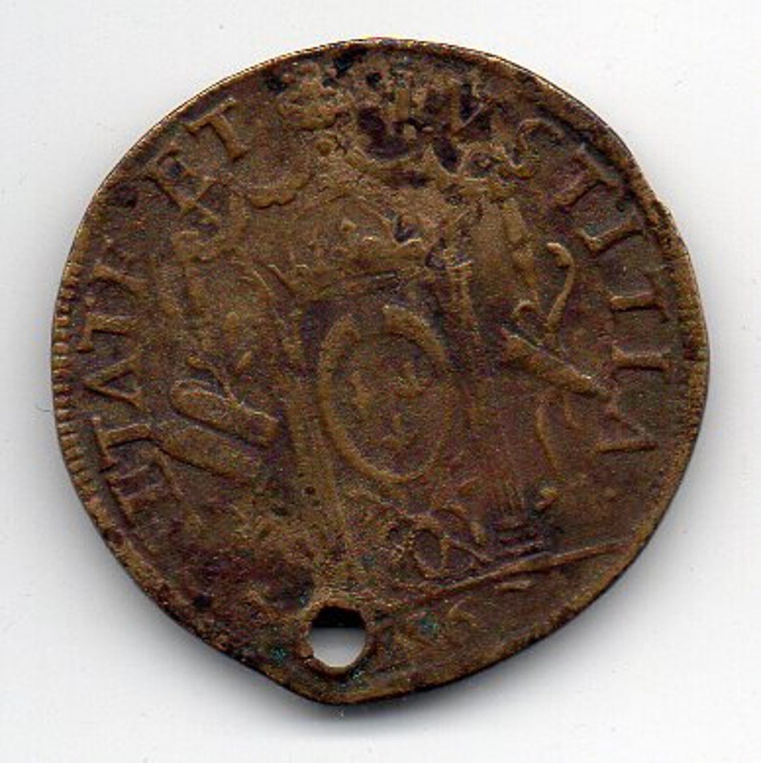 1567 France Charles IX Jeton Game Token LOW GRADE - Great for Jewelry ...