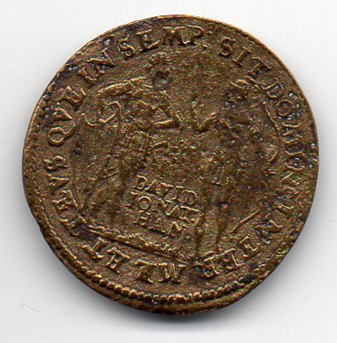 DAVID & JONATHAN 1600's German Nuremberg Bible Jeton Token - Great for ...