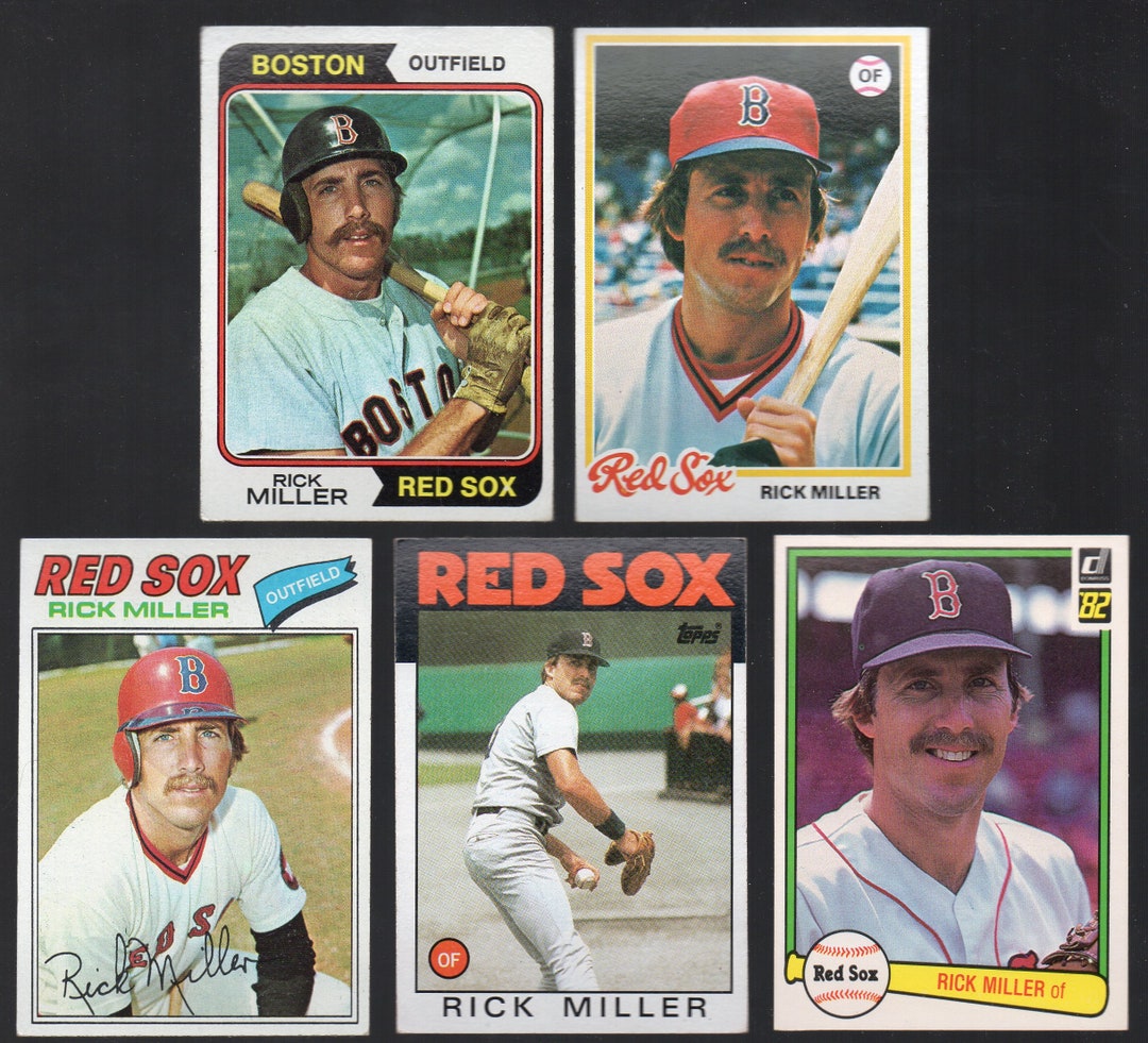RICK MILLER Baseball Cards (5) Lot - Etsy