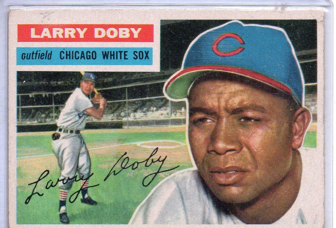 LARRY DOBY 1956 Topps #250 Baseball Card - Chicago White Sox - Etsy